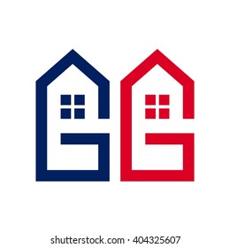 Letter G Building Logo Vector Stock Vector (Royalty Free) 404325607 ...