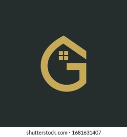 Letter G Construction Building Logo Vector Stock Vector (Royalty Free ...