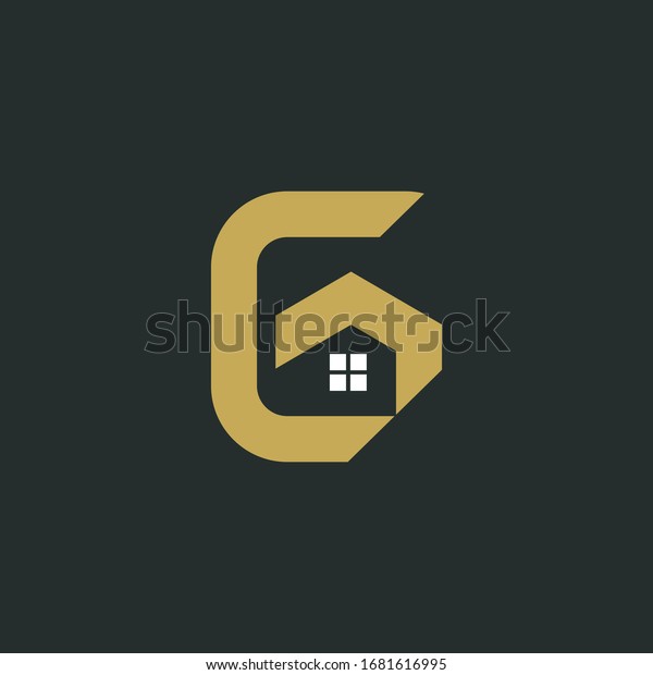 Letter G Construction Building Logo Vector Stock Vector (Royalty Free ...