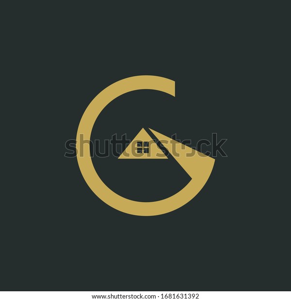 Letter G Construction Building Logo Vector Stock Vector (Royalty Free ...