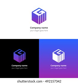 Stock vektor „Cube Logo Vector“ (bez autorských poplatků) 577890439 ...