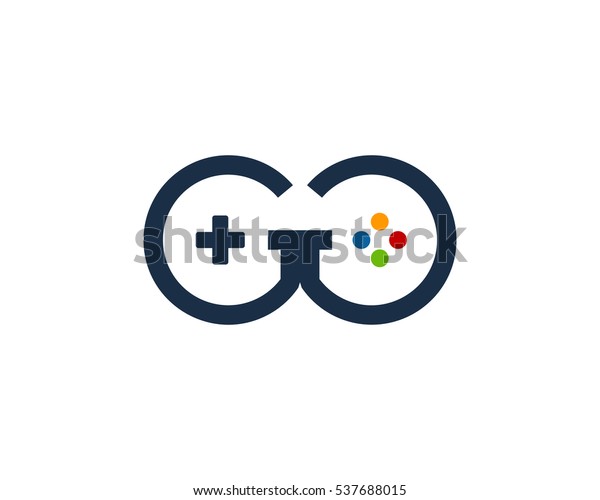 Letter G Game Logo Design Template Element