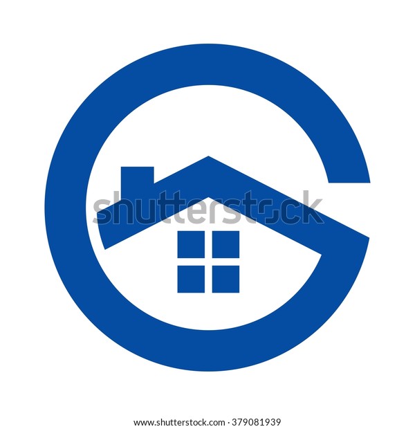 Letter G Home Logo Vector Stock Vector (Royalty Free) 379081939