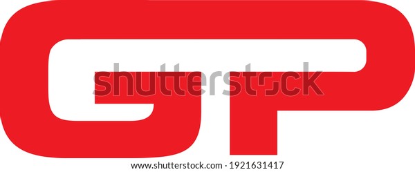 Letter G P Logo Vector Illustration Stock Vector (Royalty Free ...