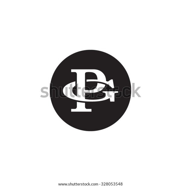 Letter G P Monogram Circle Logo Stock Vector (Royalty Free) 328053548 ...