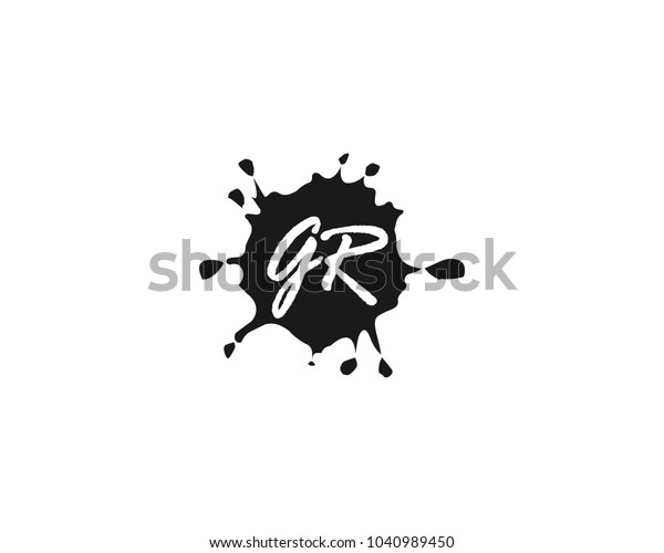 Letter G R Logo Vector Stock Vector (Royalty Free) 1040989450 ...