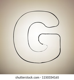 Letter G Sign Design Template Element Stock Vector (Royalty Free ...