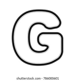 Letter G Sign Design Template Element Stock Vector (Royalty Free ...