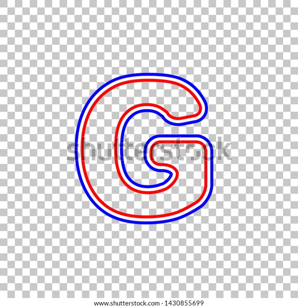 Letter G Sign Design Template Element Stock Vector (Royalty Free ...