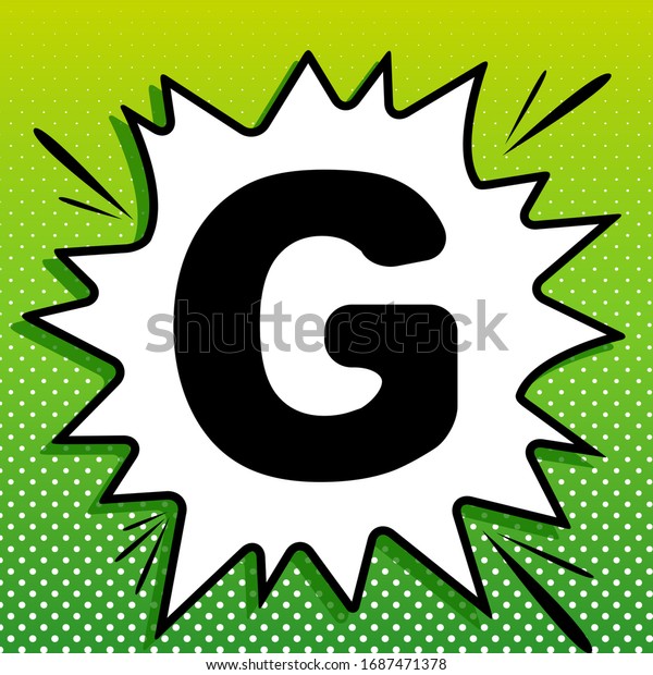 Letter G Sign Design Template Element Stock Vector (Royalty Free ...