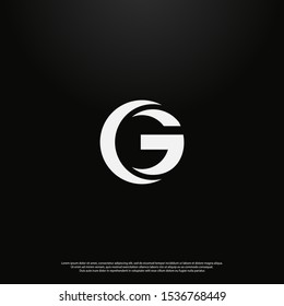 Letter G Simple Logo Icon Monogram Stock Vector (Royalty Free ...