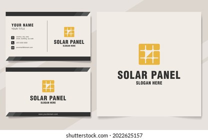 Letter G Solar Panel Logo Template Stock Vector (Royalty Free ...