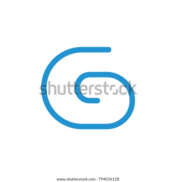 Letter G Spiral Line Logo Vector Stock Vector (Royalty Free) 794036128 ...