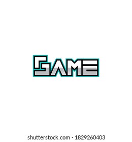 Letter Game Logo Icon Vector Illustration Stock Vector (Royalty Free ...