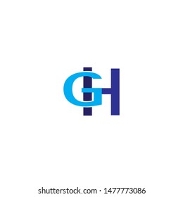 Letter Gh New Logo Vector Stock Vector (Royalty Free) 1477773086 ...