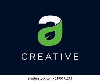 Letter Green Logo Design Template Stock Vector (Royalty Free ...