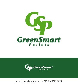 Letter Gsp Logo Design Vector Template Stock Vector (Royalty Free ...