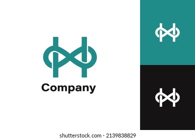 Letter H Infinity Logo Design Stock Vector (Royalty Free) 2139838829 ...