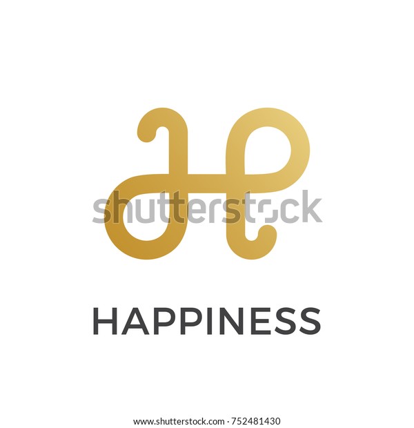 Letter H Infinity Logo Design Stock Vector (Royalty Free) 752481430 ...