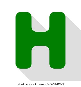 Letter H Sign Design Template Element Stock Vector (Royalty Free ...