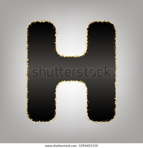 Letter H Sign Design Template Element Stock Vector (Royalty Free ...