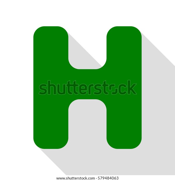 Letter H Sign Design Template Element Stock Vector (Royalty Free ...