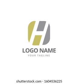 Letter H Tech Logo Design Stock Vector (Royalty Free) 1604536225 ...