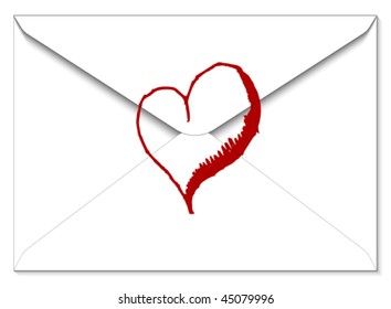 Letter Heart Vector Illustration Stock Vector (Royalty Free) 45079996 ...