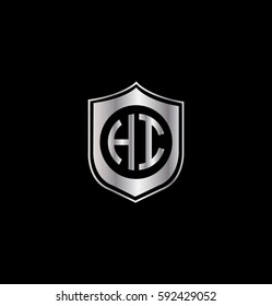 Letter Hi Wreath Circle Shape Logo: เวกเตอร์สต็อก (ปลอดค่าลิขสิทธิ์ ...