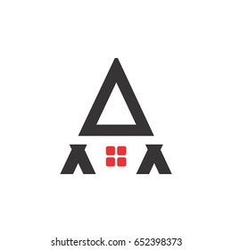 Letter Home Logo Stock Vector (Royalty Free) 652398373 | Shutterstock