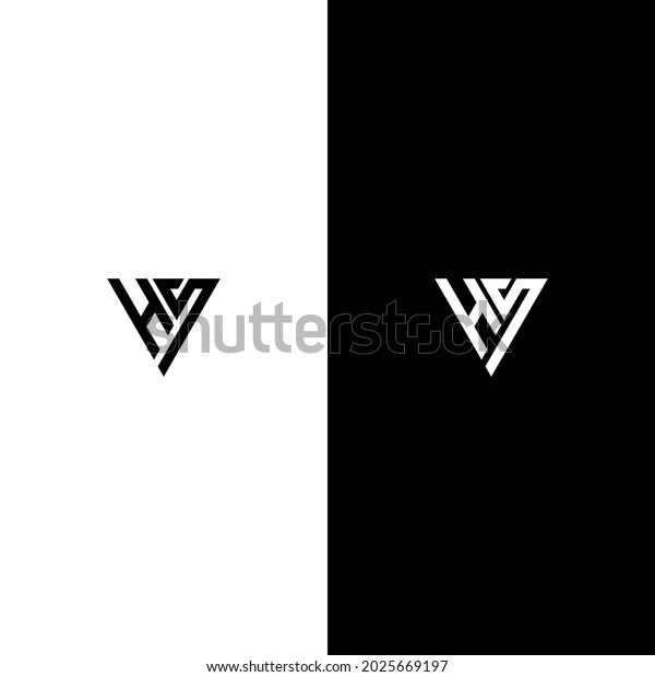 letra HVS, HSV, VHS, VSH, SHV,: vector de stock (libre de regalías ...
