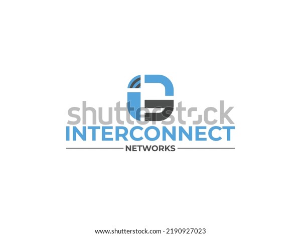 Letter ICN 로고 디자인 IC, IN 스톡 벡터(로열티 프리) 2190927023 | Shutterstock