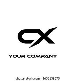 Line X Letter Shape Icon Logo Stock Vector (Royalty Free) 1864832875