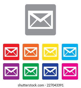 Letter Icons Stock Vector (Royalty Free) 227043391 | Shutterstock
