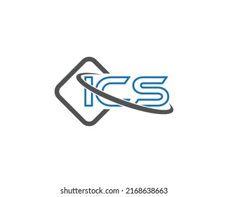 Letter Ics Creative Logo Design Concept Stock Vector (Royalty Free ...