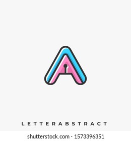 Letter Illustration Vector Template Illustration Vector Stock Vector ...