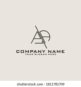 Letter Initial Pa Logo Icon Design Stock Vector (Royalty Free ...