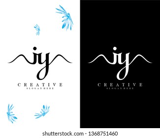 Letter Iyyi Creative Logo Design Vector Stock Vector (Royalty Free ...