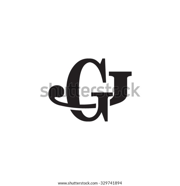Letter J G Monogram Logo Stock Vector (Royalty Free) 329741894