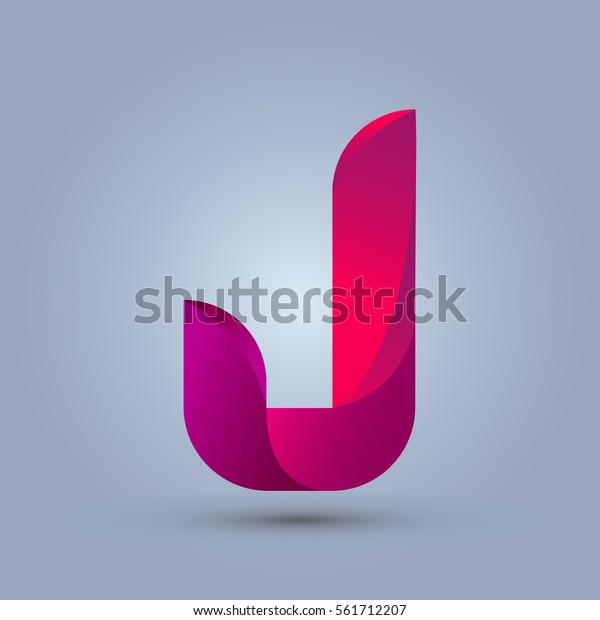 Letter J Icon Logo Template New Stock Vector (Royalty Free) 561712207 ...