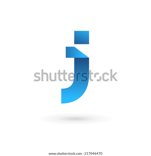 Letter J logo icon design template elements. Vector color sign.