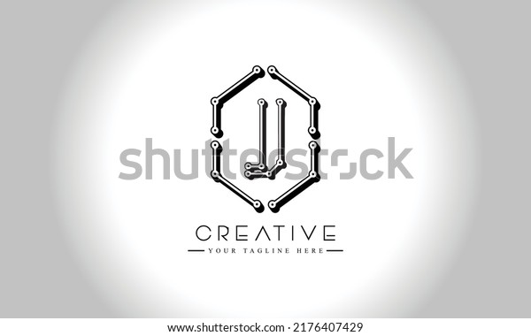 Letter J Minimal Logo Icon Design Stock Vector (Royalty Free ...