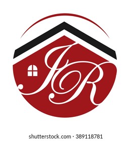 Letter J R Logo Vector Stock Vector (Royalty Free) 389118781