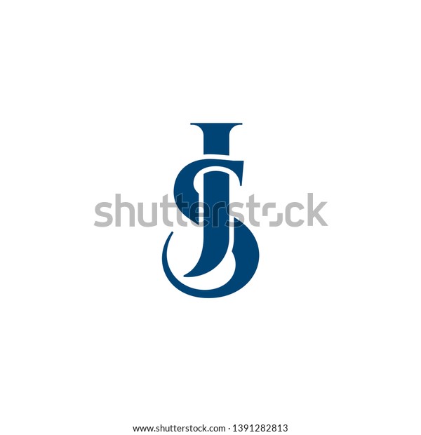 Letter J S Icon Logo Design Stock Vector Royalty Free 1391282813