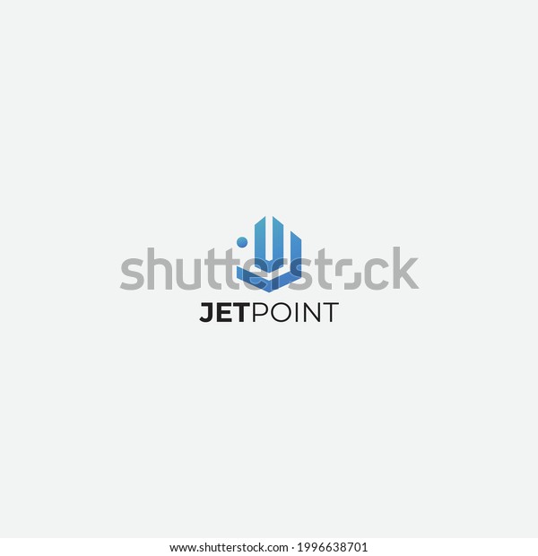Letter J U Dot Point Logo Stock Vector (Royalty Free) 1996638701 ...