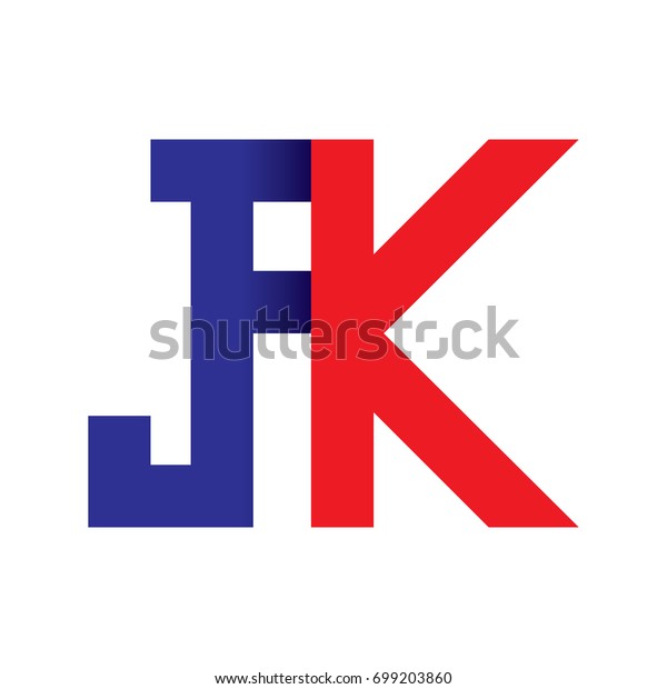 Letter Jfk Logo Icon Design Template Stock Vector (Royalty Free) 699203860