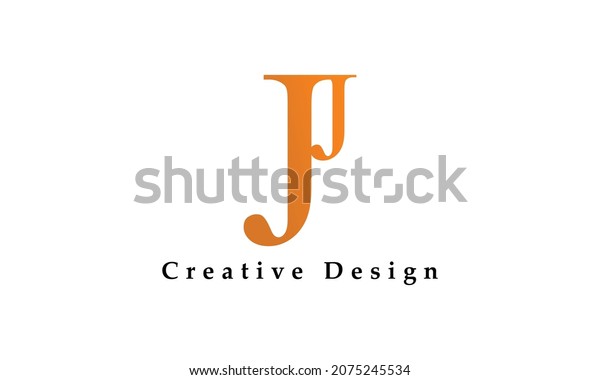 Letter Jj Logo Icon Design Template Stock Vector (Royalty Free ...