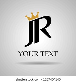 Letter Jr Logo Vector Stock Vector (Royalty Free) 1287404140