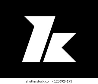 Letter K Dynamic Logo Stock Vector (Royalty Free) 1236924193 | Shutterstock