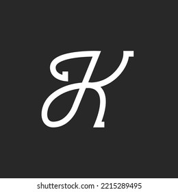 437 Cursive K Images, Stock Photos & Vectors | Shutterstock